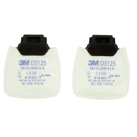 3M D3125 Secure Click P2 R Filter 3MD3125