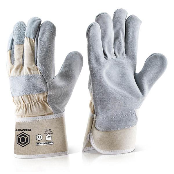 Beeswift Canadian High Quality Red Rigger Glove (Box of 10) CANCHQPN