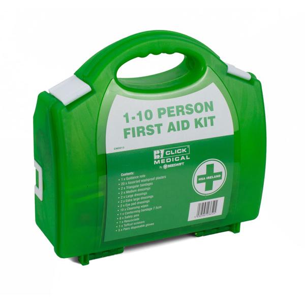 Click Medical 1-10 Hsa Irish First Aid Kit C / W Eyewash And Burn ...