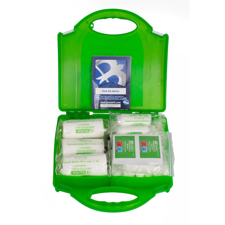 Click Medical 11-25 Person Hsa Irish First Aid Kit With Eyewash CM0026