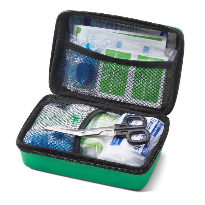 Click Medical Bs8599-2 Medium Travel First Aid Kit In Small Feva Case ...