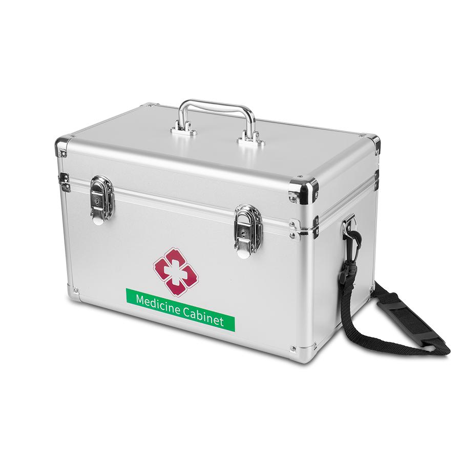 Click Medical Large Aluminium First Aid Kit CM1016-23