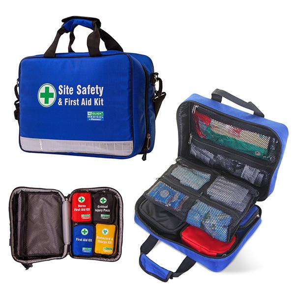 Click Medical Site Safety First Aid Kit C / W Safety Essentials CM1921
