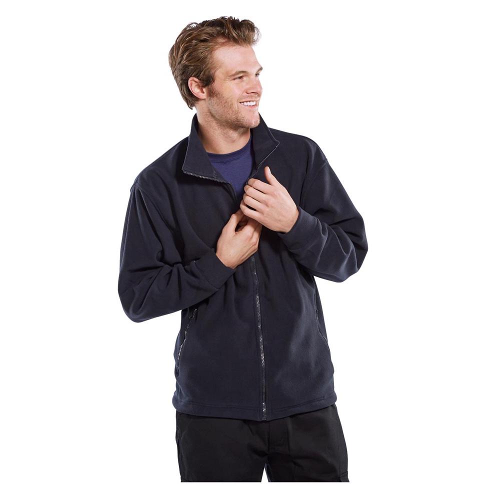 Beeswift Standard Fleece Jacket Navy Blue L FLJNL