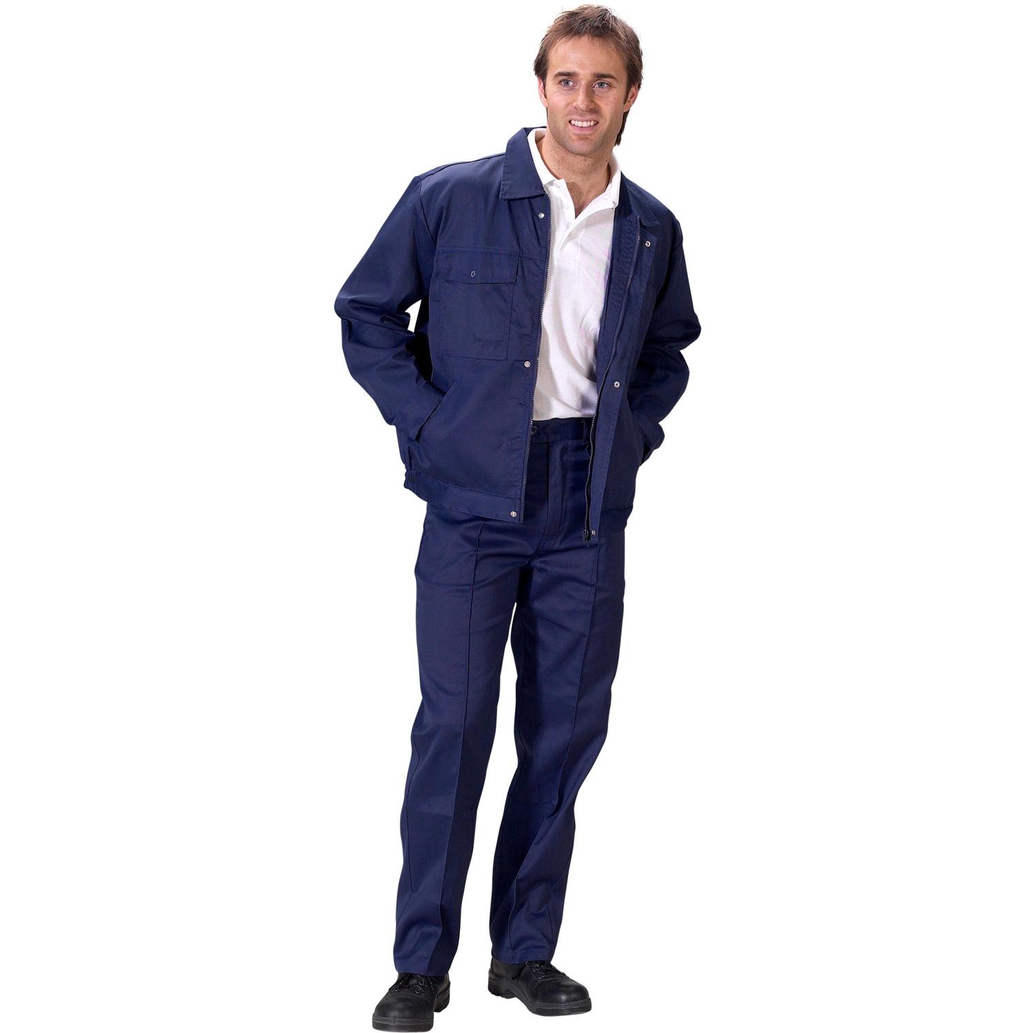 Beeswift Poly Cotton Drivers Jacket Navy Blue 42 PCJHWN42