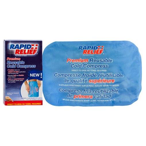 Rapid Aid Premium Reusable Cold Compress 8”X 12” RA11270