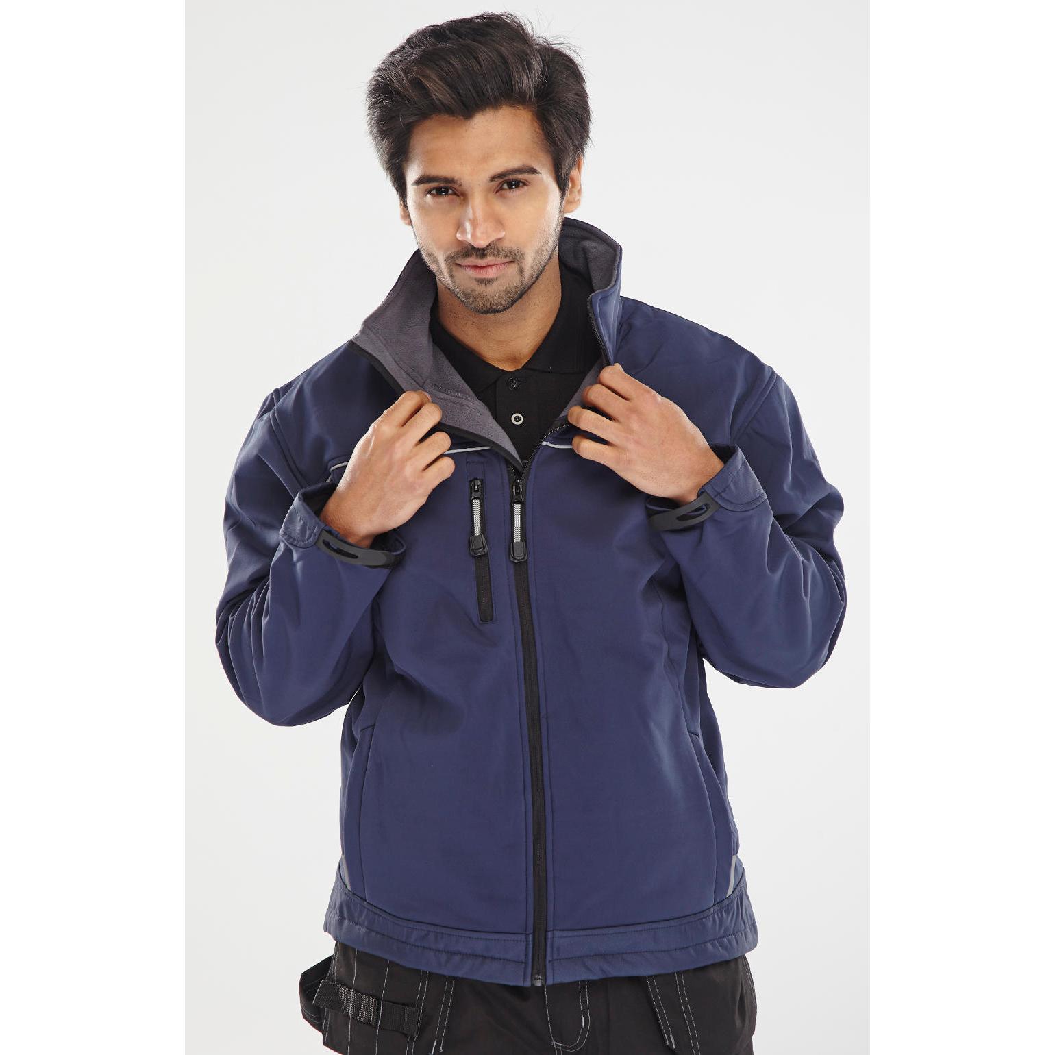 Beeswift Soft Shell Jacket Navy Blue M SSJNM