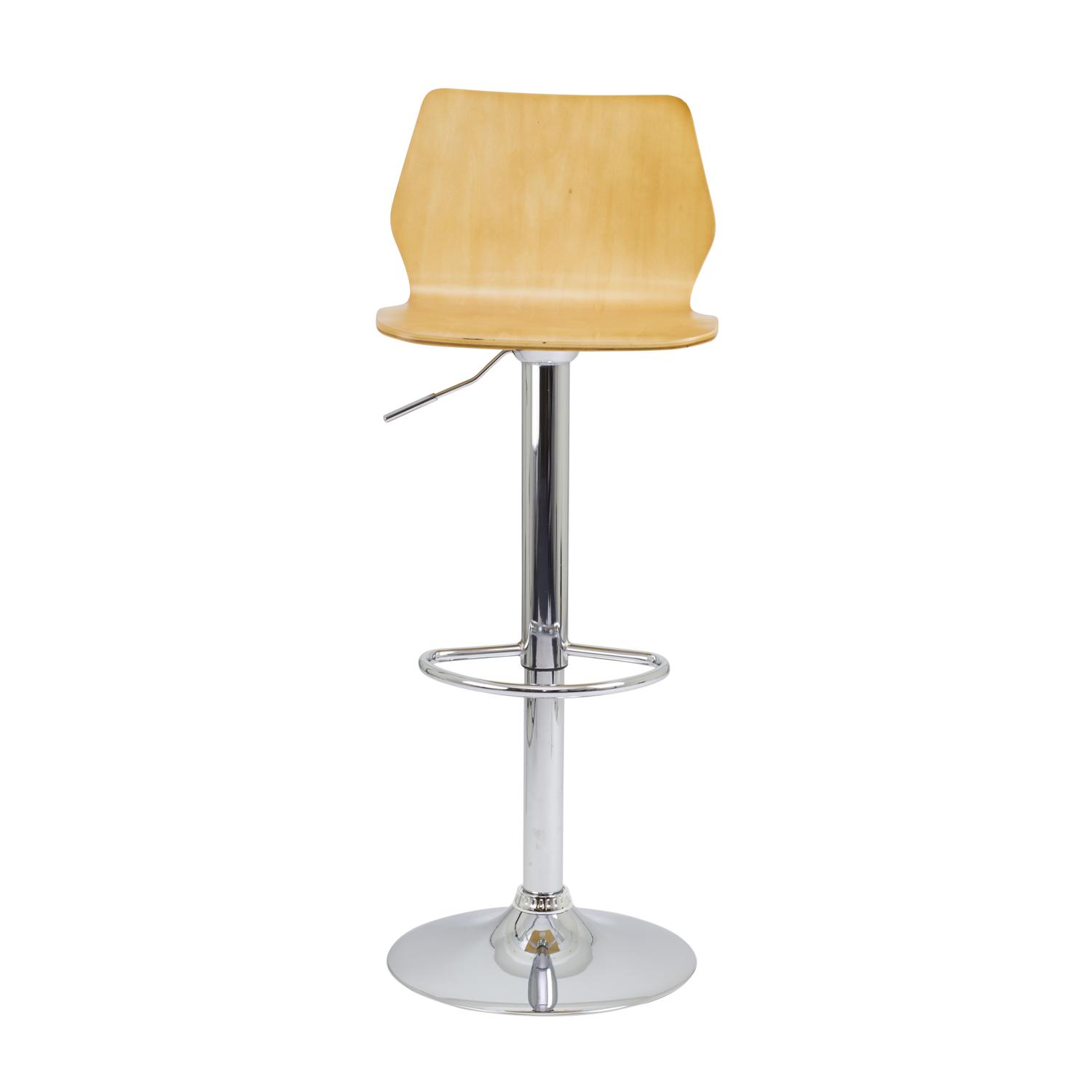 Stork Gas Lift Stool Beech CH0670BE