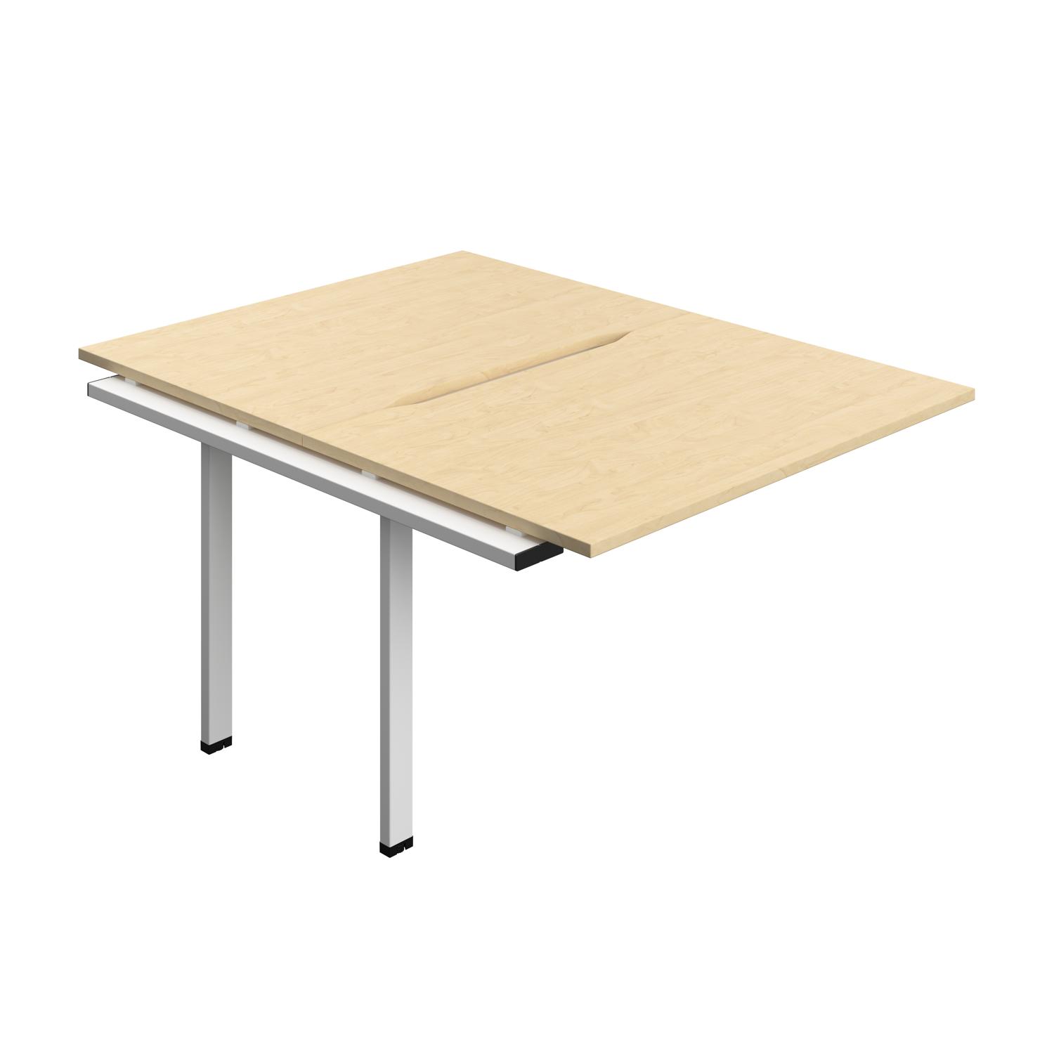 Synergy Bench Extension with Cut Out: 2 Person (FSC) : 1200 800 Maple ...