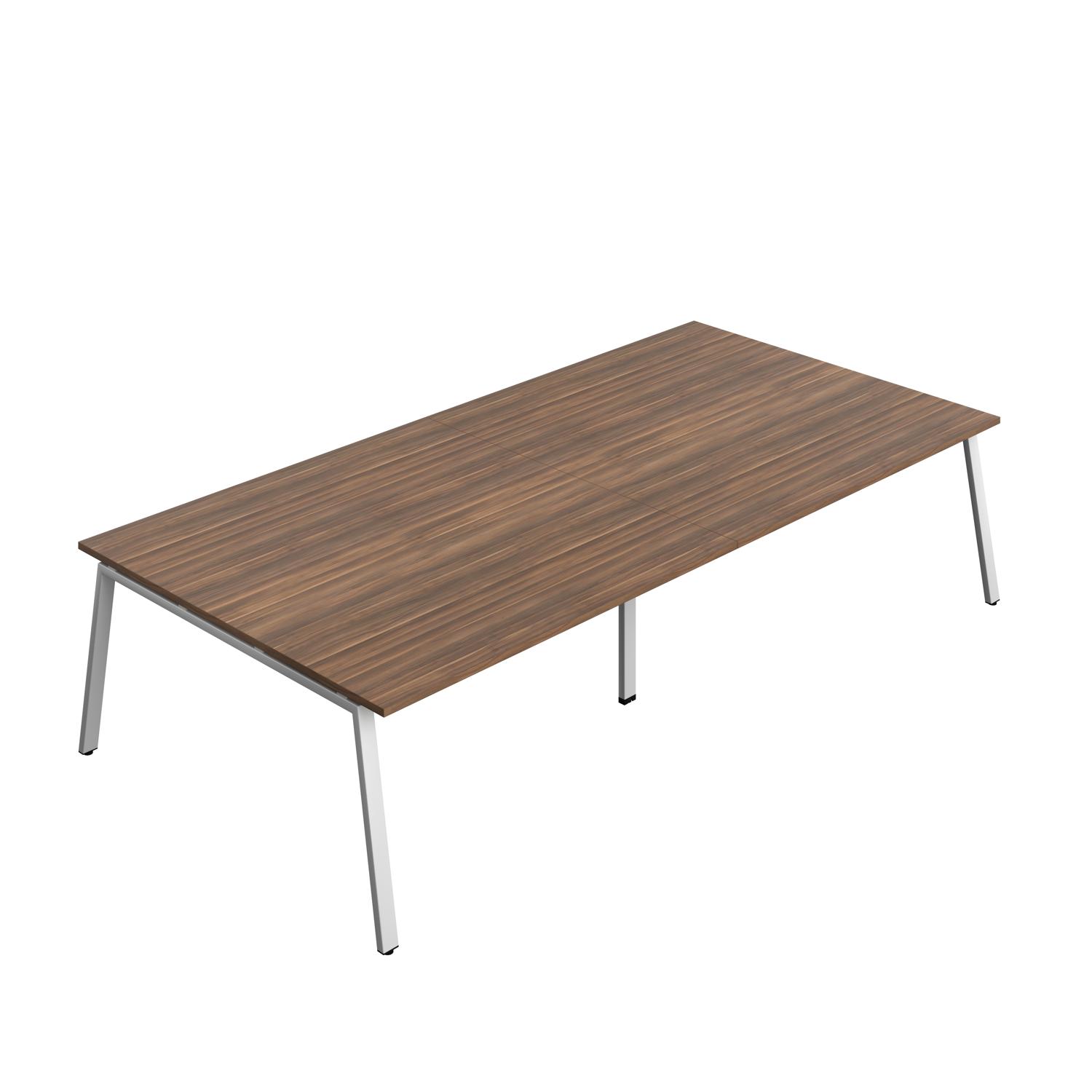 Synergy Meeting Table (FSC) : A-Frame Leg : 3200 1600 Dark Walnut ...