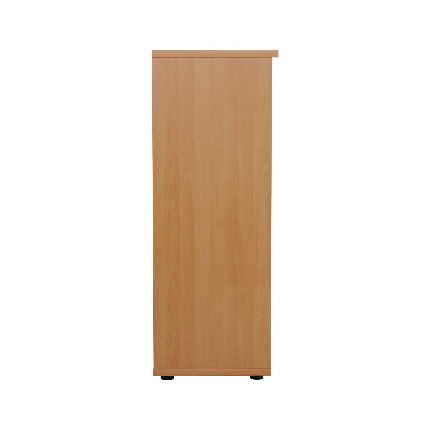 Wooden Bookcase (FSC) 1200 Beech WDS1245BE