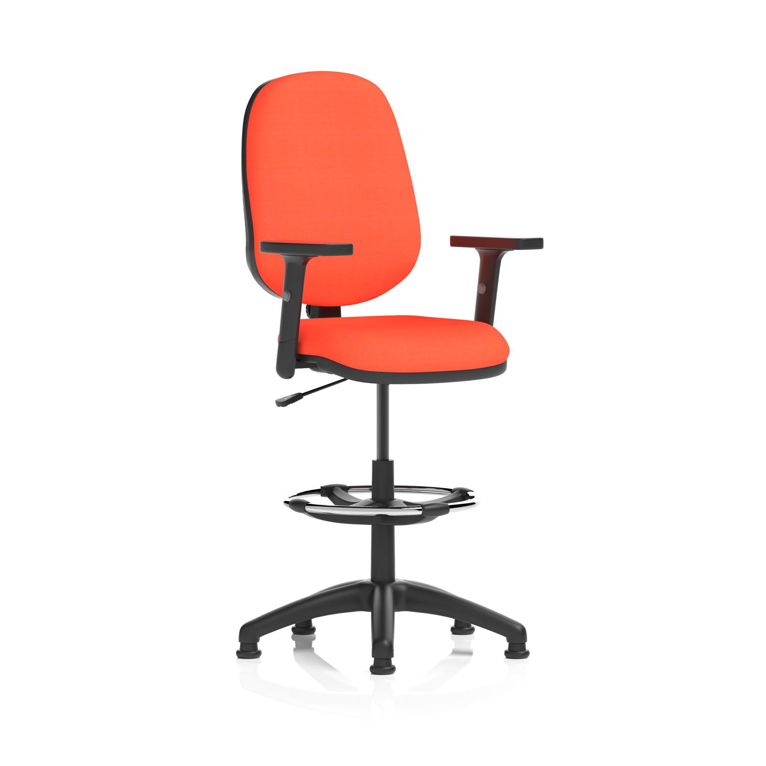 Eclipse Plus I Lever Task Operator Chair With High Rise Draughtsman Kit ...