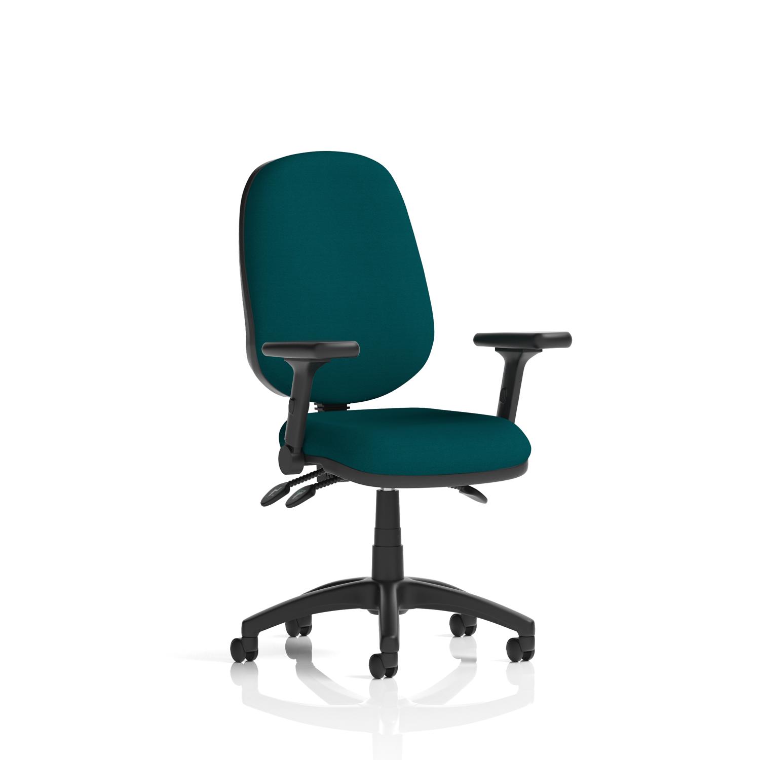 Eclipse Plus III Lever Task Operator Chair With Height Adjustable And ...