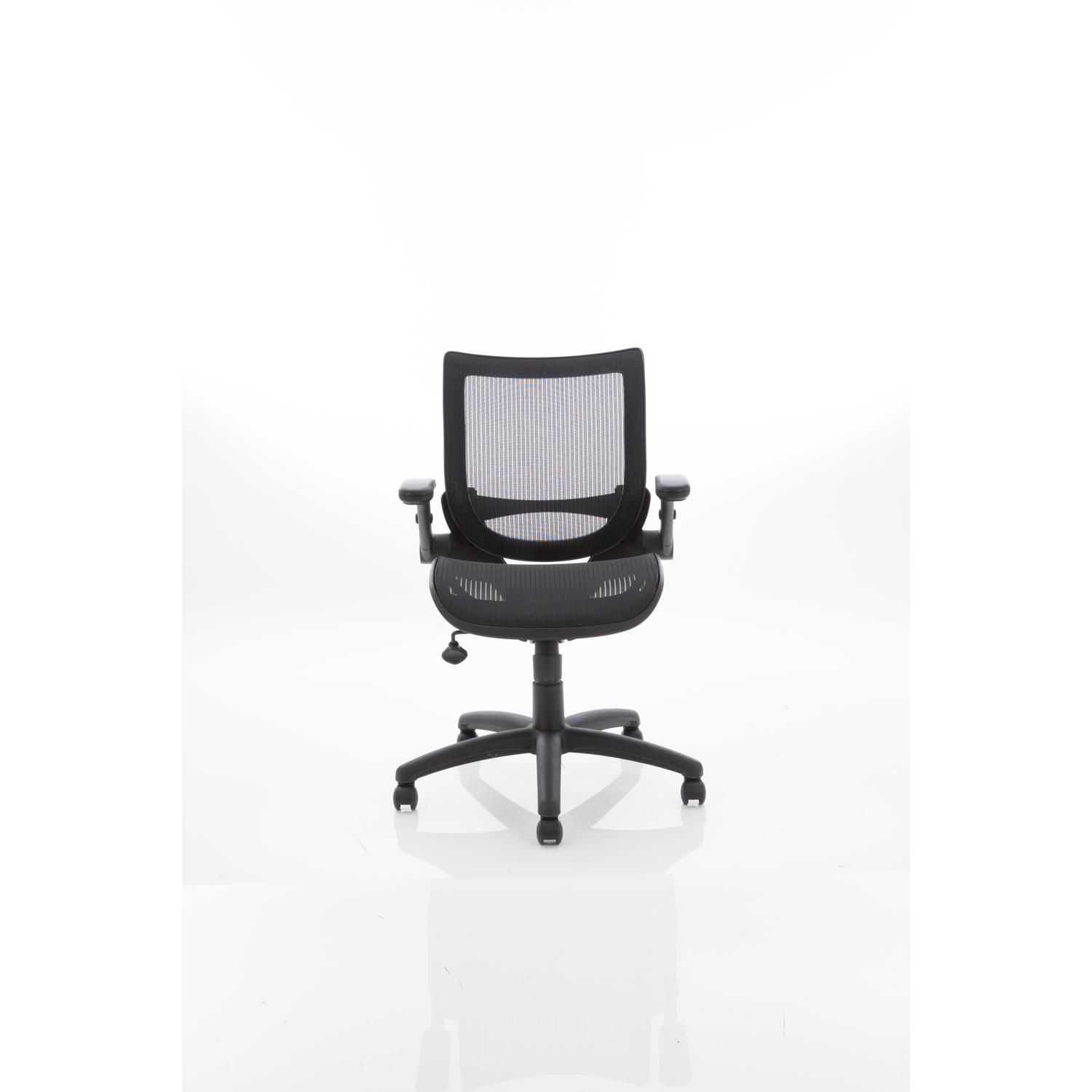 Fuller Mesh With Folding Arms Task Operator Chair OP000210