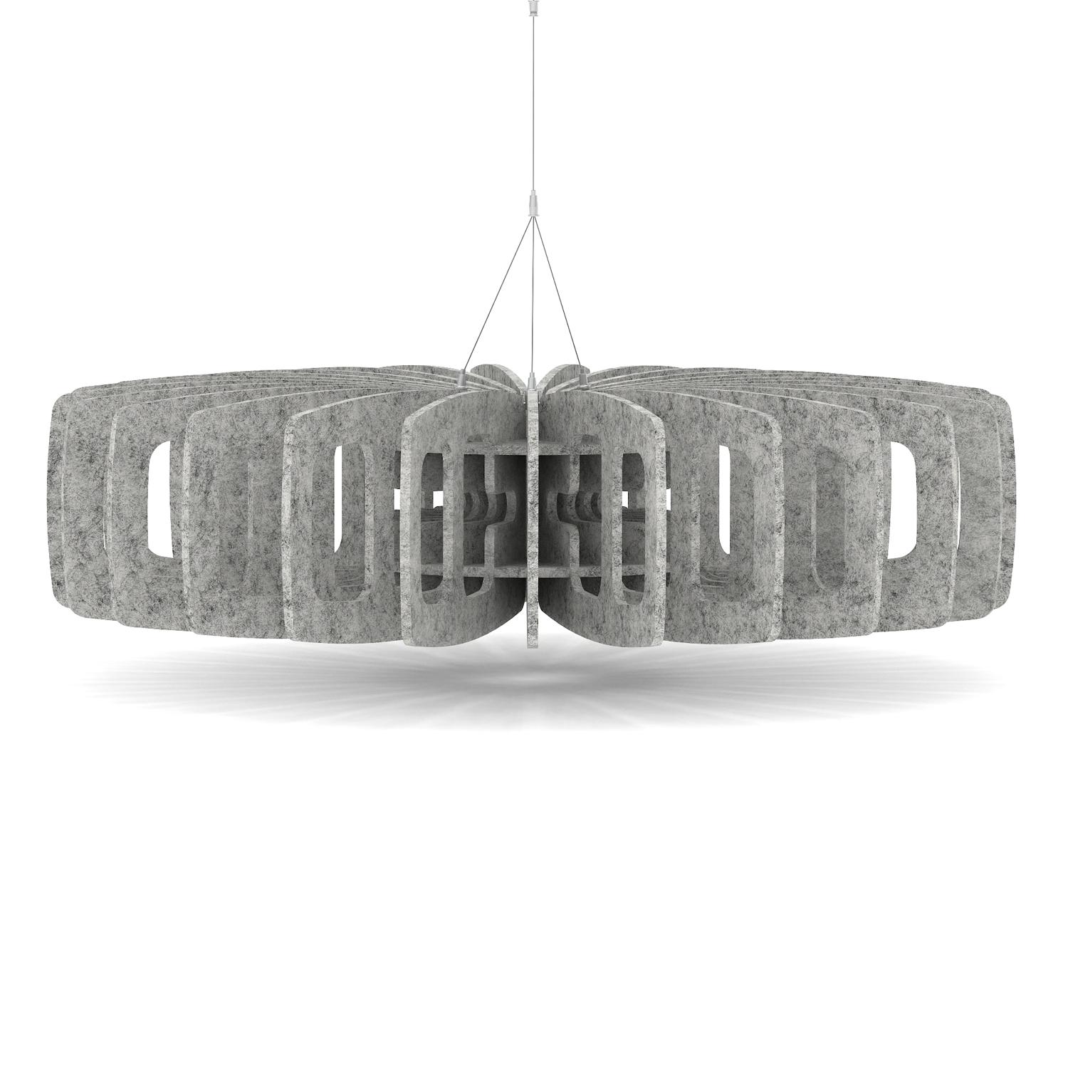 Sch! Acoustic Ceiling Baffles - Shade - Type C - 1200mm Wide x 300mm ...