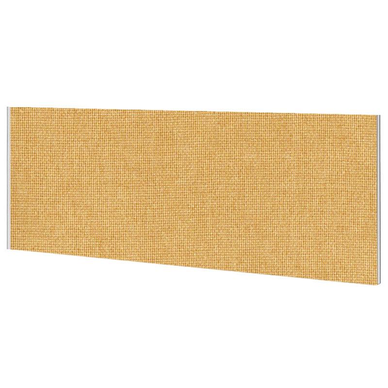 Impulse Plus Oblong 450/600 Desktop Screen Beige Fabric Light Grey ...