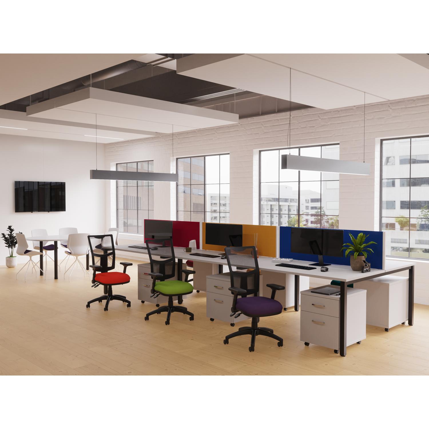 Eclipse Plus II Lever Task Operator Chair Mesh Back With Height ...